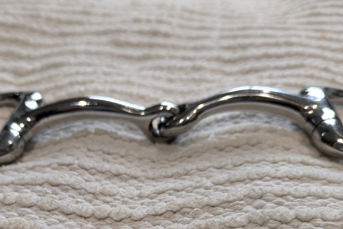 4" HS Orbit Eggbutt Snaffle Bit (2580) – second hand horse bits